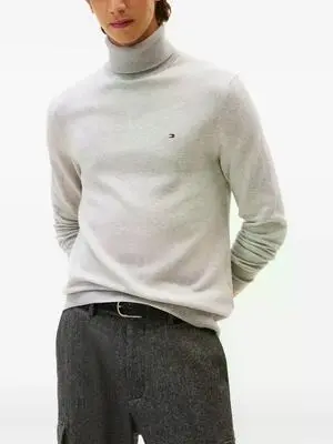 Tommy Hilfiger Logo Turtleneck Sweater