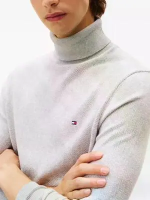 Tommy Hilfiger Logo Turtleneck Sweater