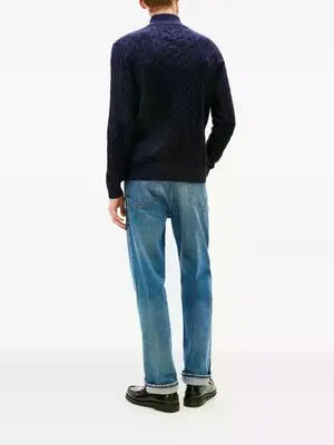 Tommy Hilfiger Cable-knit Half-zip Sweater