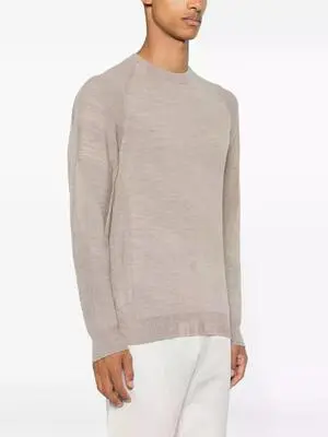 Sease Virgin Wool Ribbed Knit Sweater