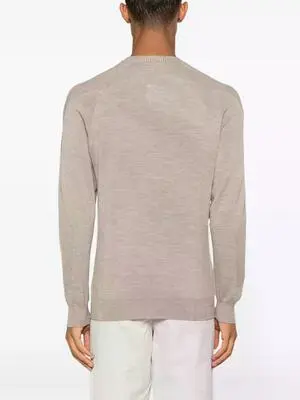Sease Virgin Wool Ribbed Knit Sweater