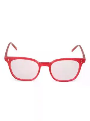 KADOR Quadro-n Round-frame Glasses - Red
