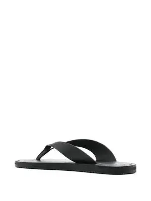 A.emery Flora Flat Sandals - Black