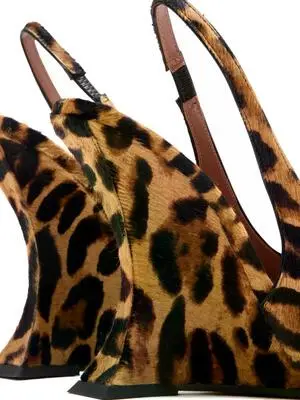 Paris Texas 105mm Nina Leopard-print Pumps