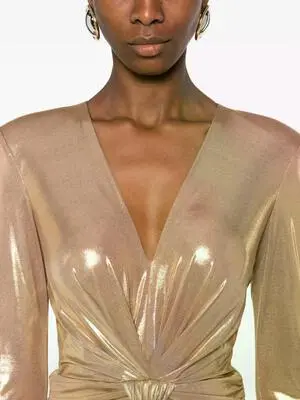 CRISTALLINI Vega Knotted Maxi Dress