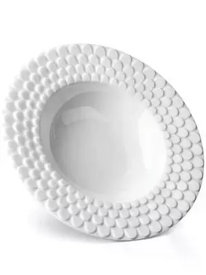 L'Objet Aegean Soup Plate - White
