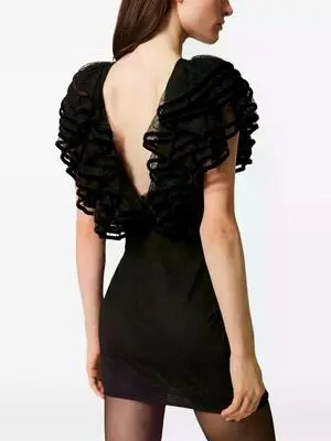 TWINSET Ruffled Tulle Dress
