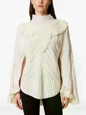 TWINSET Crochet-panel Jumper