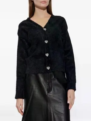 Balenciaga Heart-embellishment Cardigan