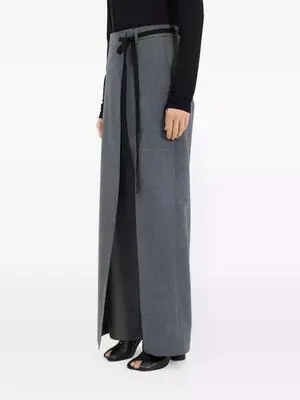 MAISON MARGIELA Tie-detail Tailored Trousers