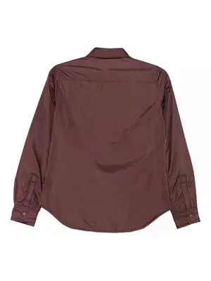 Aspesi Padded Snap-fastening Shirt - Red
