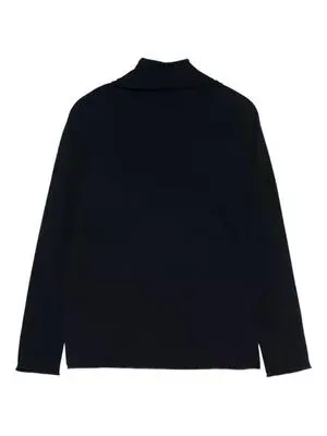 LE TRICOT PERUGIA Turtleneck Sweater - Blue