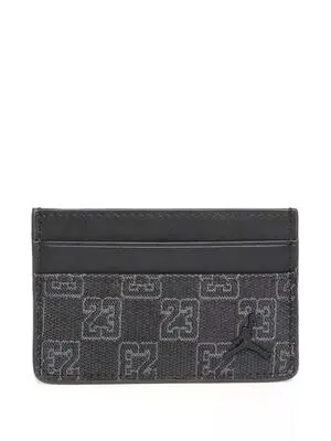 JORDAN Jam Monogram Card Case - Black