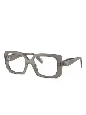 Prada Square-frame Glasses - Grey