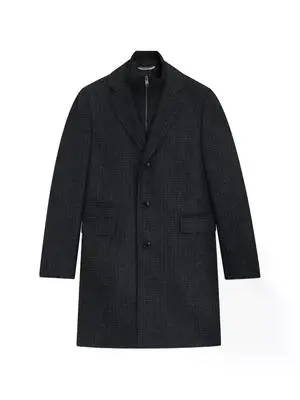 BOSS Buttoned Coat - Blue