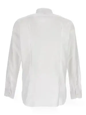 BAGUTTA Button-fastening Long-sleeve Shirt - White