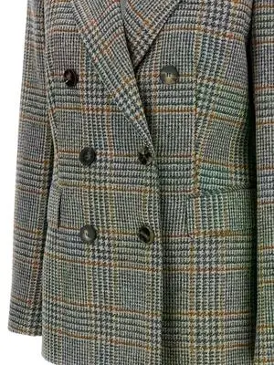 Alberto Biani Double-breasted Check Jacket