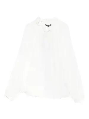 LUISA CERANO Ruffled Blouse