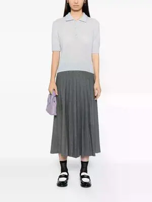 LISA YANG Masy Polo Shirt - Blue