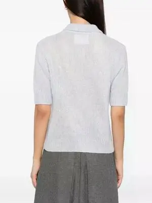 LISA YANG Masy Polo Shirt - Blue
