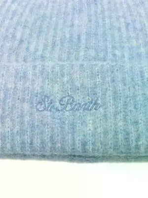 MC2 SAINT BARTH Moss Beanie Hat - Blue