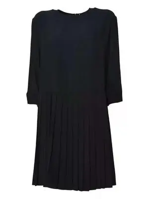 Aspesi Pleated Dress - Black
