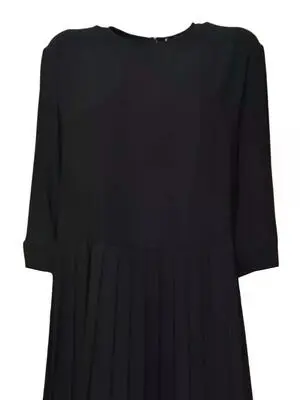 Aspesi Pleated Dress - Black