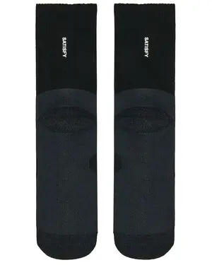 Satisfy Merino Nylon Tube Socks - Black