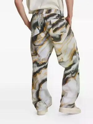 IRINA VOINEA Printed Trousers