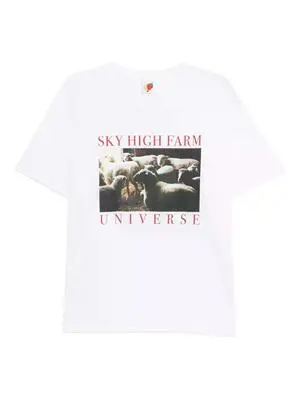 SKY HIGH FARM WORKWEAR Printed T-shirt - White