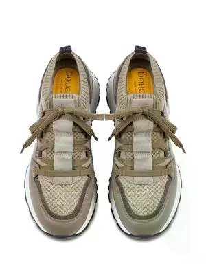 DOUCAL'S Embellished Leather Sneakers