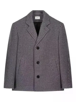 Coperni Houndstooth Buttoned Jacket