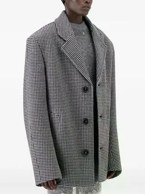 Coperni Houndstooth Buttoned Jacket