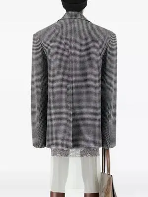 Coperni Houndstooth Buttoned Jacket