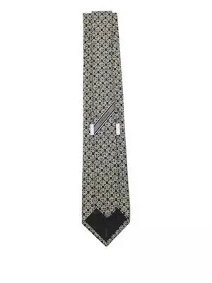 FERRAGAMO Printed Necktie - Black