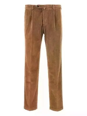 Briglia 1949 Brown Straight Leg Trousers