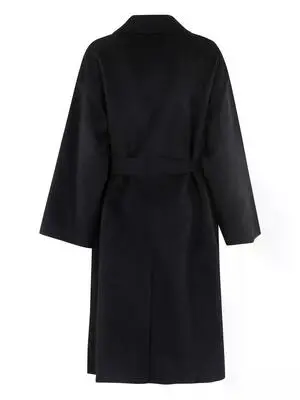 ISABELLE BLANCHE Double-breasted Belted Coat
