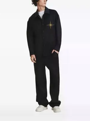 IRINA VOINEA Embroidered Overshirt
