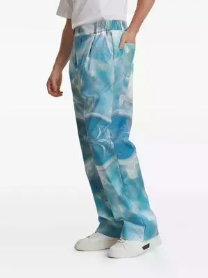 IRINA VOINEA Printed Trousers