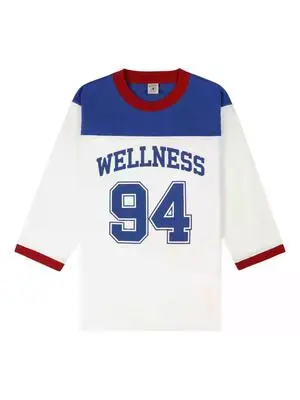 SPORTY & RICH Wellness Graphic Top - White