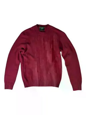 GRAN SASSO Ribbed Crew Neck Sweater