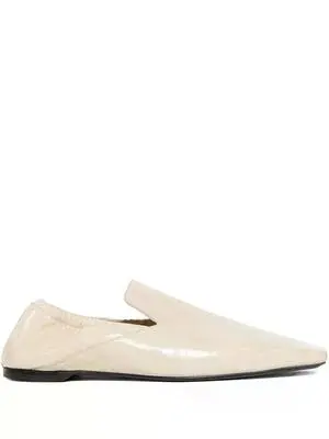 TOTEME Elasticated-back Leather Loafers