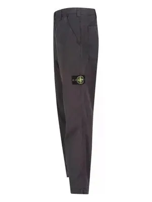 Stone Island Logo-patch Trousers