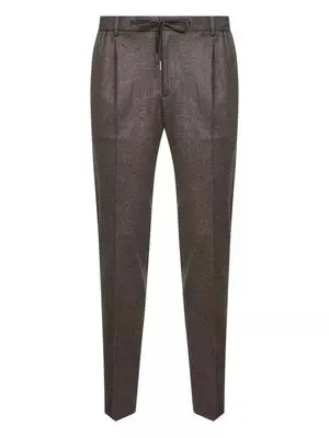 Tagliatore Tapered Bottoms For Men