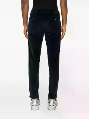 RE-HASH Mucha Corduroy Cuffed-hem Chinos - Blue