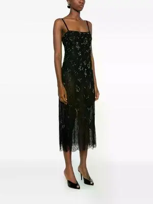 Simkhai Carmela Sequin Embellished Midi Dress