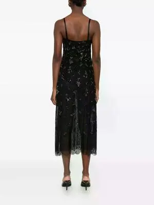 Simkhai Carmela Sequin Embellished Midi Dress
