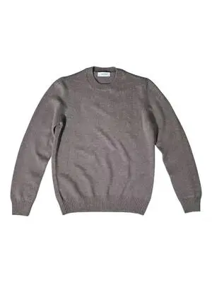 GRAN SASSO Ribbed Crew-neck Sweater
