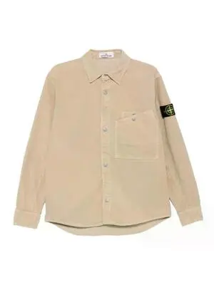 Stone Island Compass-badge Shirt - Neutrals