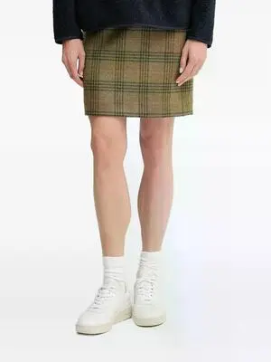 Barbour Check Pocket Mini Skirt